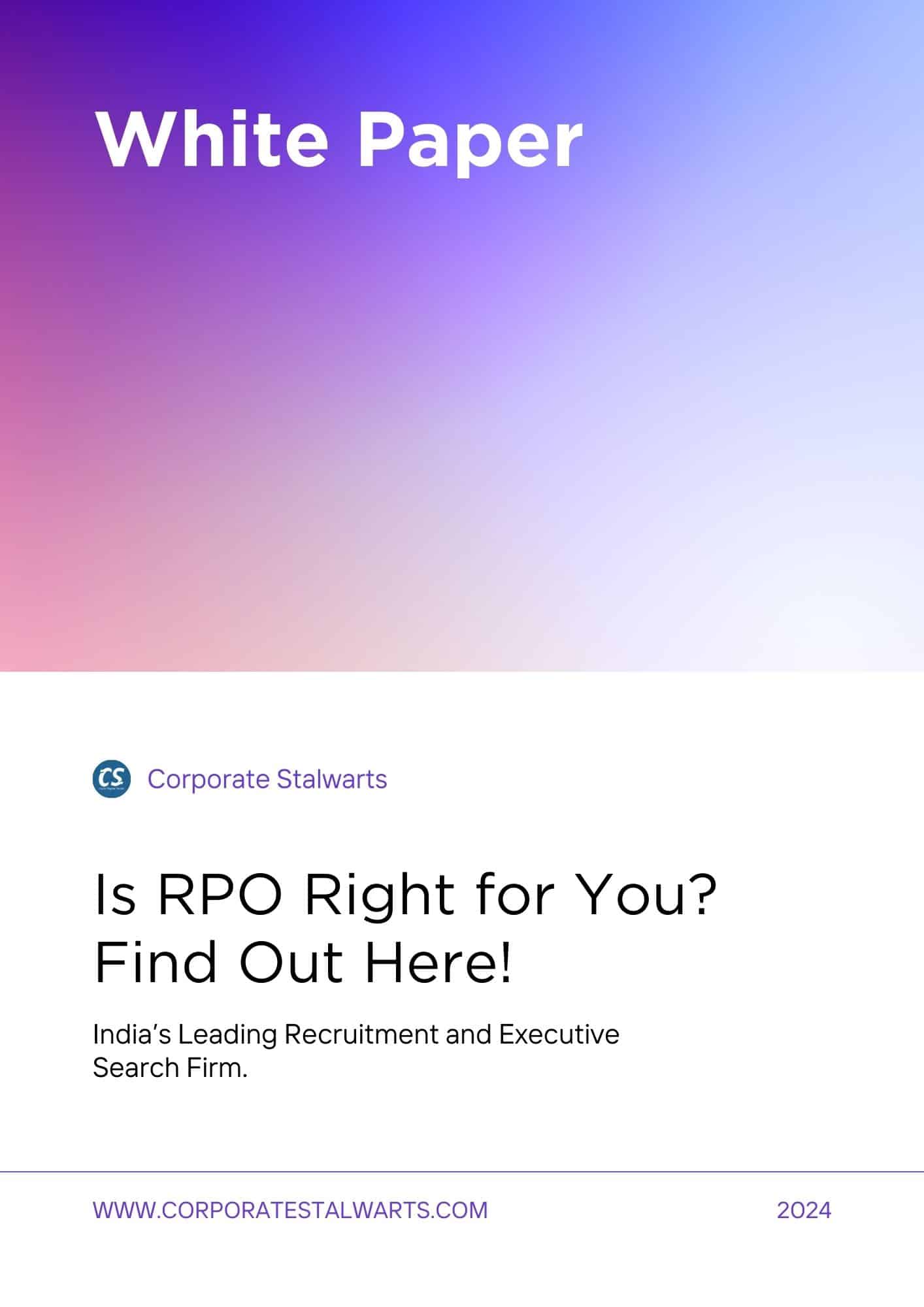Download Free Recruitment White Papers | Corporate Stalwarts